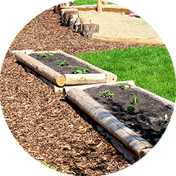 horizontal log board